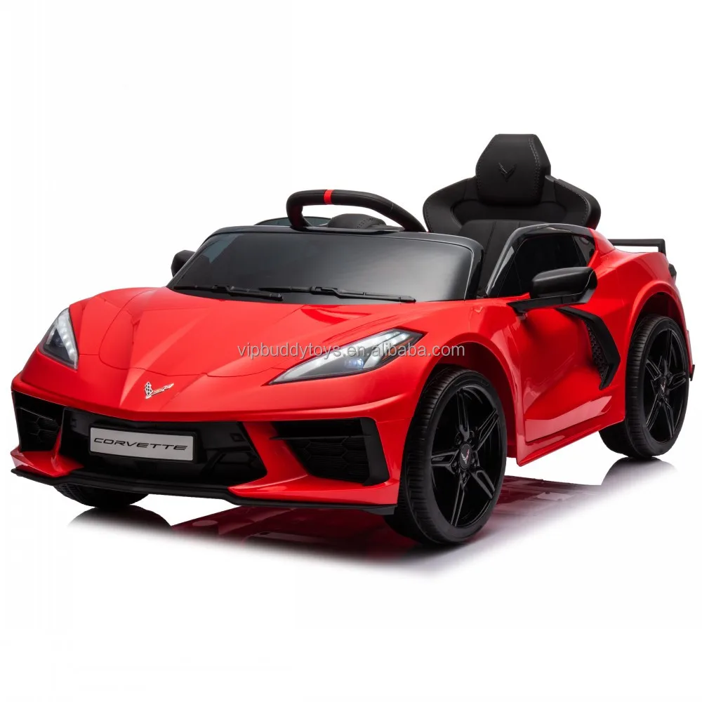 Vip Buddy Licensed Corvettes C8 Baby Ride On Child Electric Battery ...