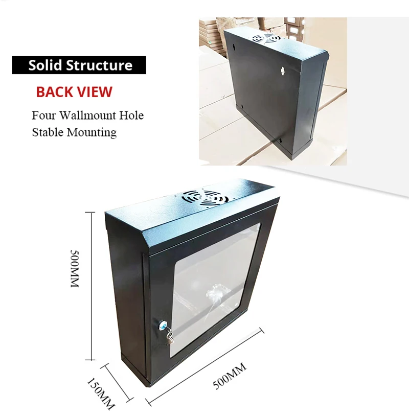 19 Inch 2U Data Center Cooling System Server Cabinet Rack