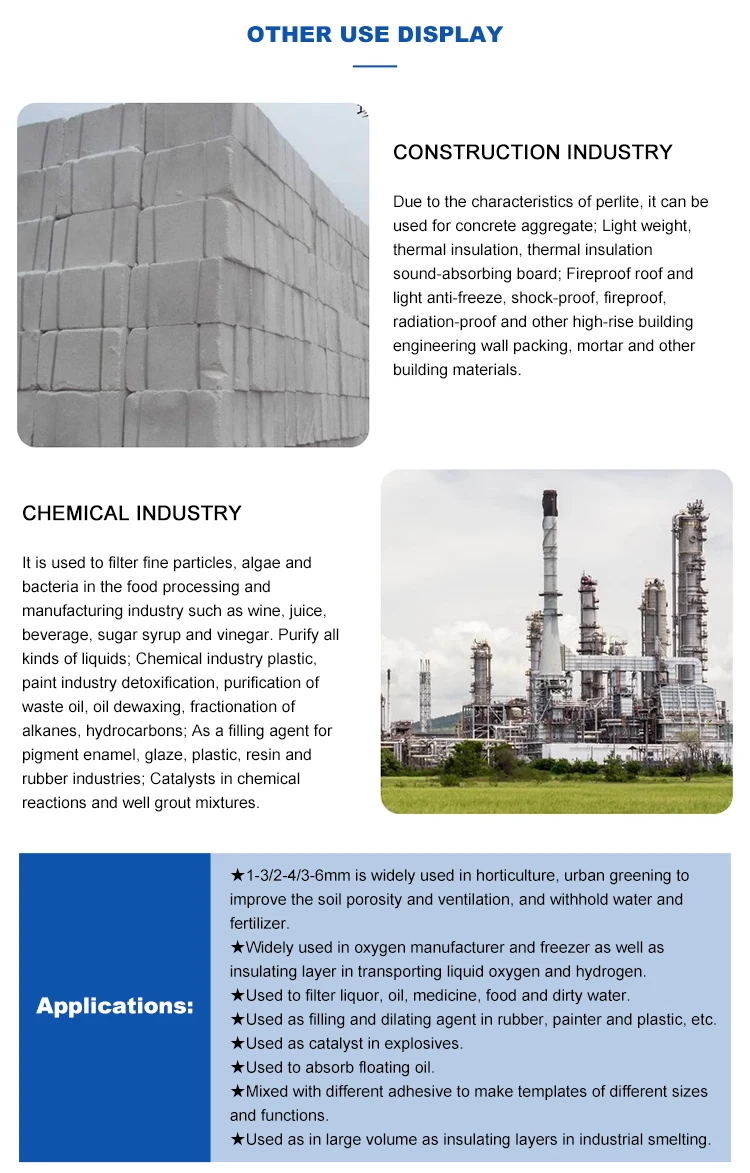 Wholesale Hydroponic Lightweight Stone Volcanic Concrete Bulk Perlite ...