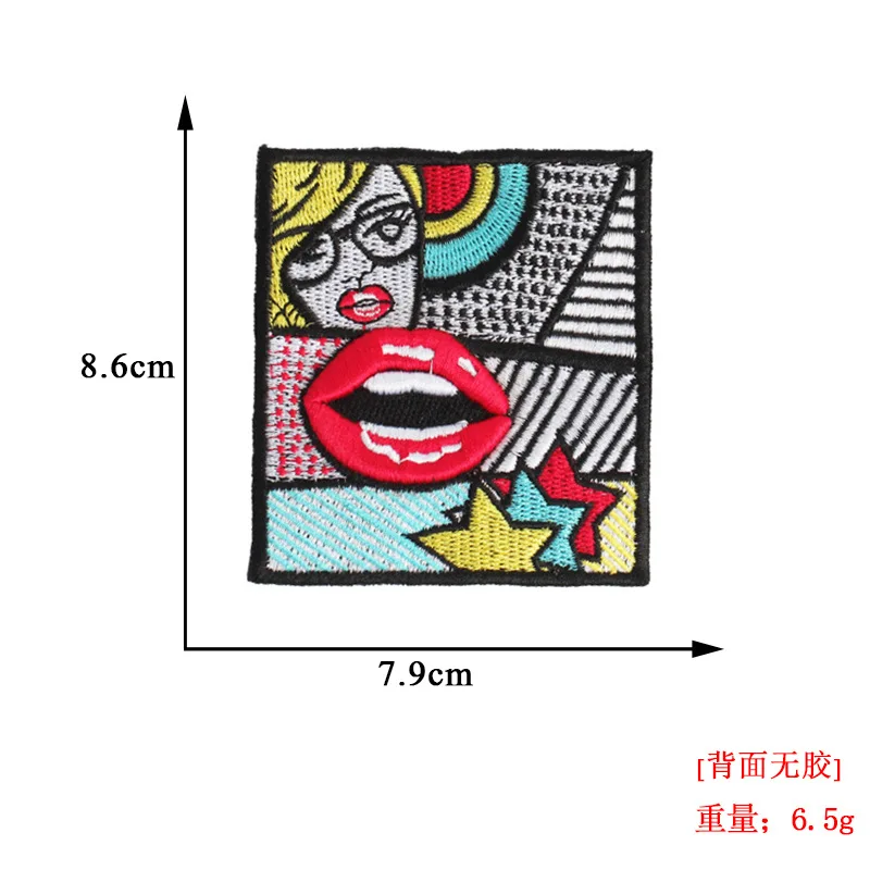 For Costume Cartoon Letters Badge Cartoon Embroidered Patch - Buy ...