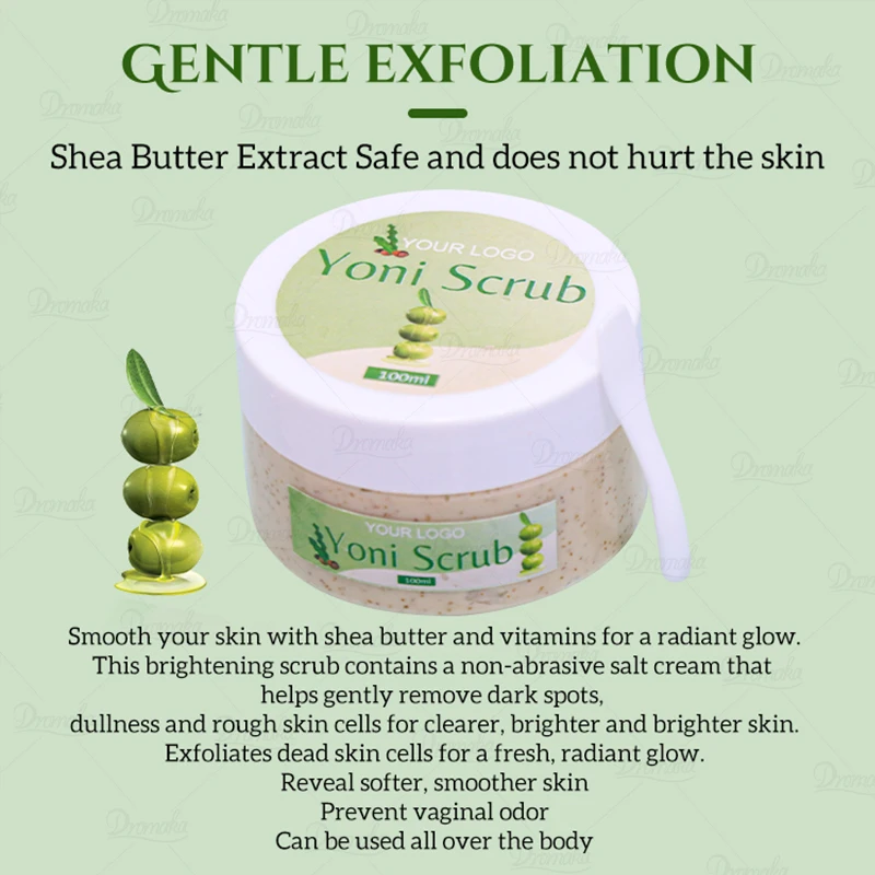 Private Label Organic Yoni Scrub Repair Whitening And Cleaning ...