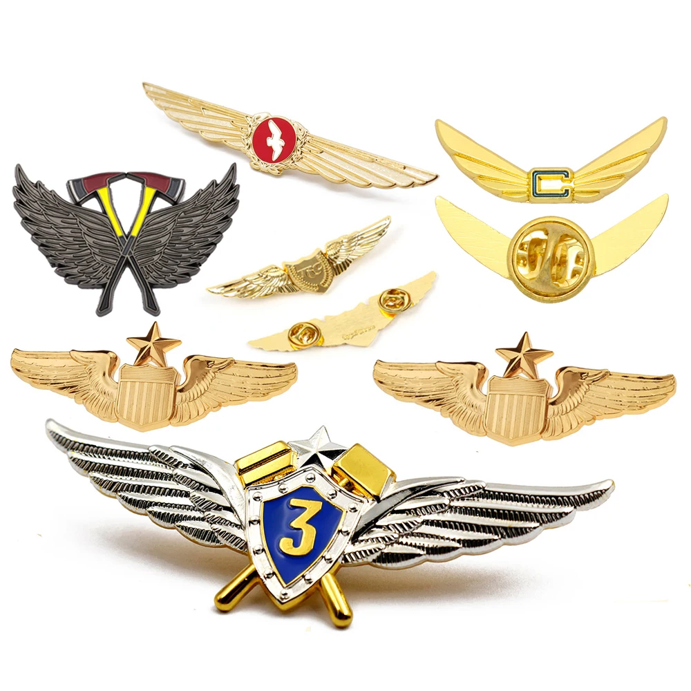 High Quality Custom Logo Pin Design Metal Enamel Pins Scout Badges Gold ...