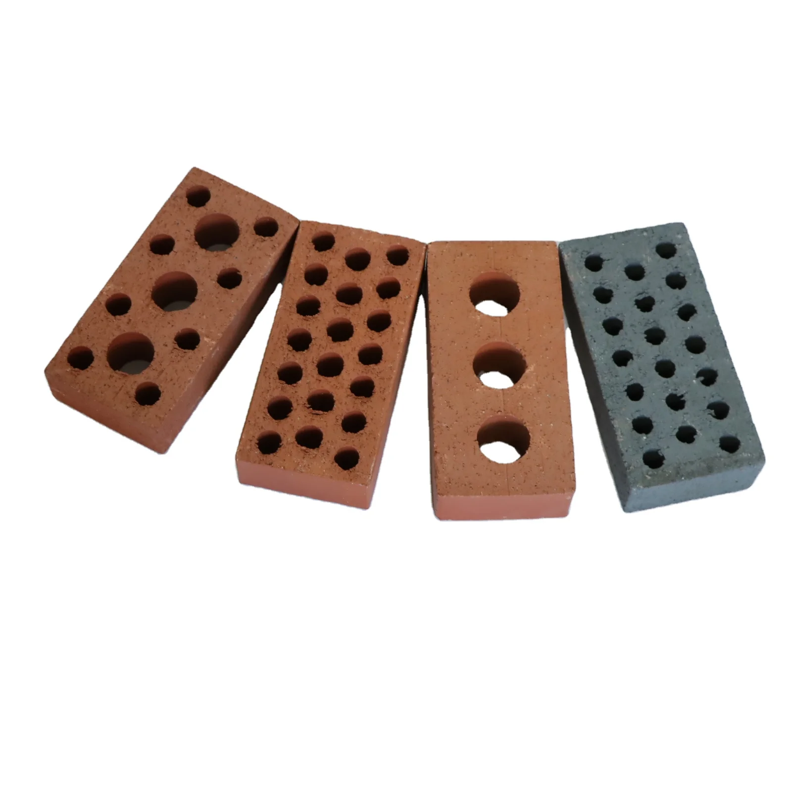 Different Colors Of Perforated Face Clay Bricks For House - Buy ...