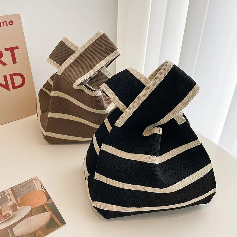Customizable Japanese Style Wrist Bag - Reusable & Versatile