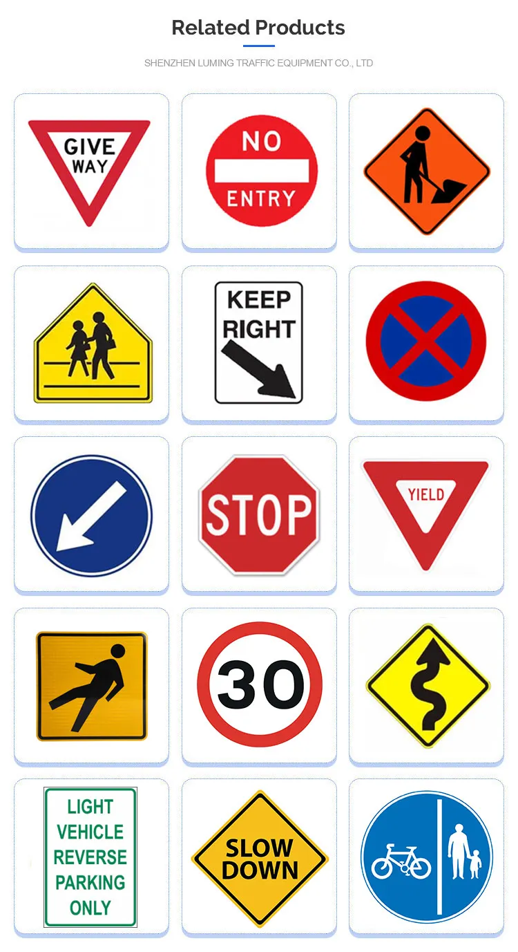 Custom OEM Safety Roadway Signs - High Visibility & Durability