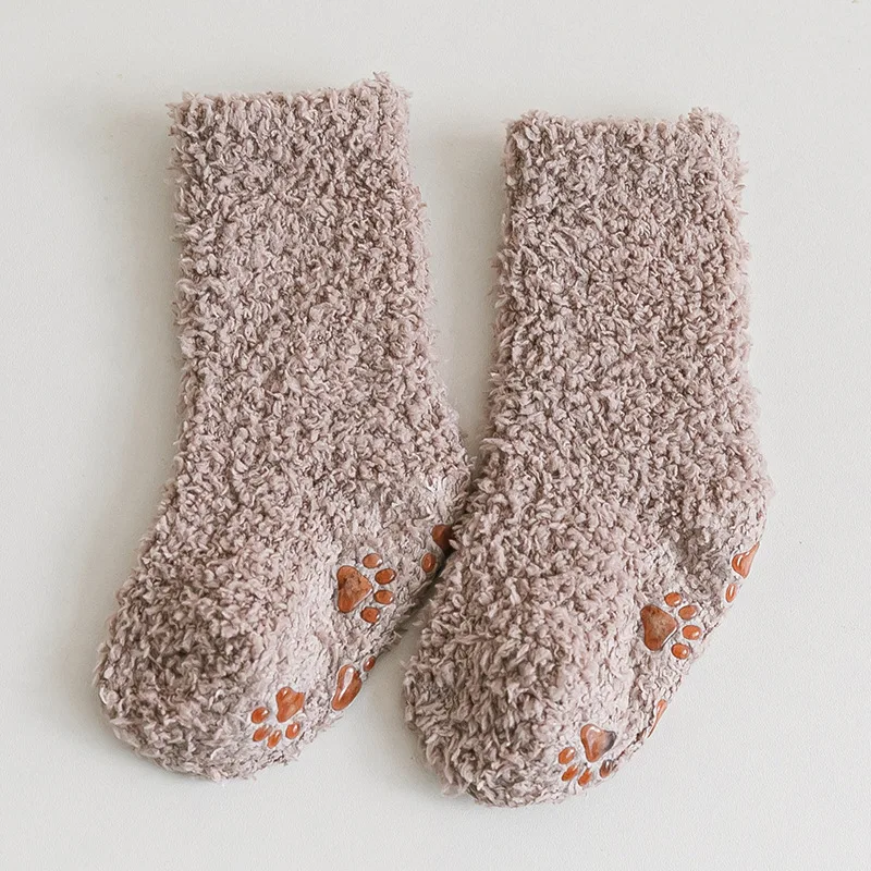 Wholesale 2022 Hot SaleFuzzy House Socks Microfiber Soft Warm Kids ...