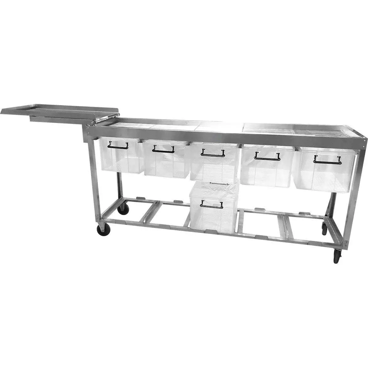 201 Stainless Steel Bud Sorter Carts - Durable & Versatile