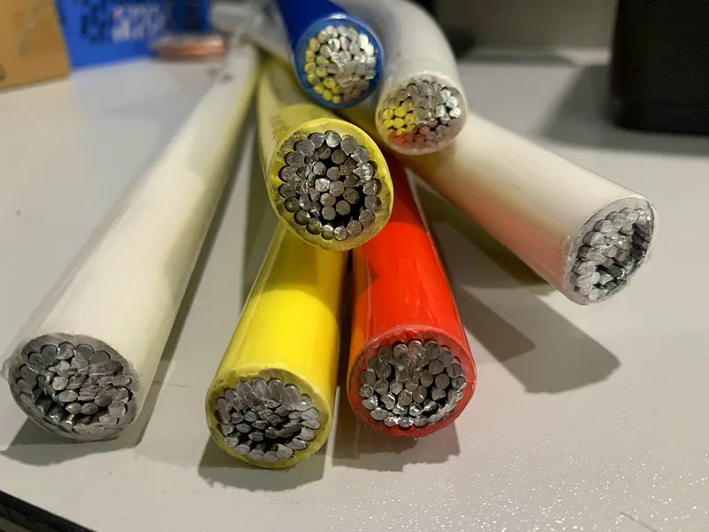 Thhn-al Electrical Wire 1*50mm2 Pvc Insulated Nylon Jacket Aluminum ...