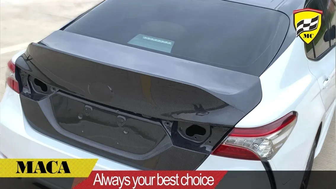 Premium Carbon Fiber Csl Style Rear Ducktail Boot Trunk Lid For Toyota ...
