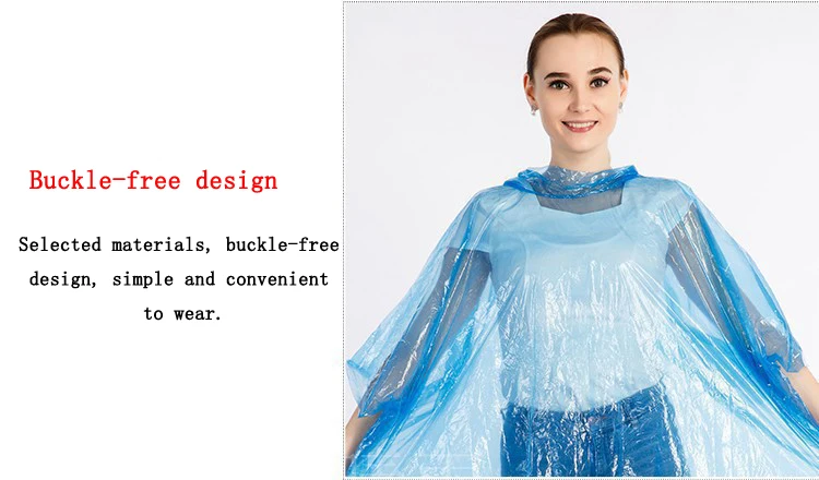 Multi-color Portable Raincoat Waterproof Emergency Disposable Rain ...