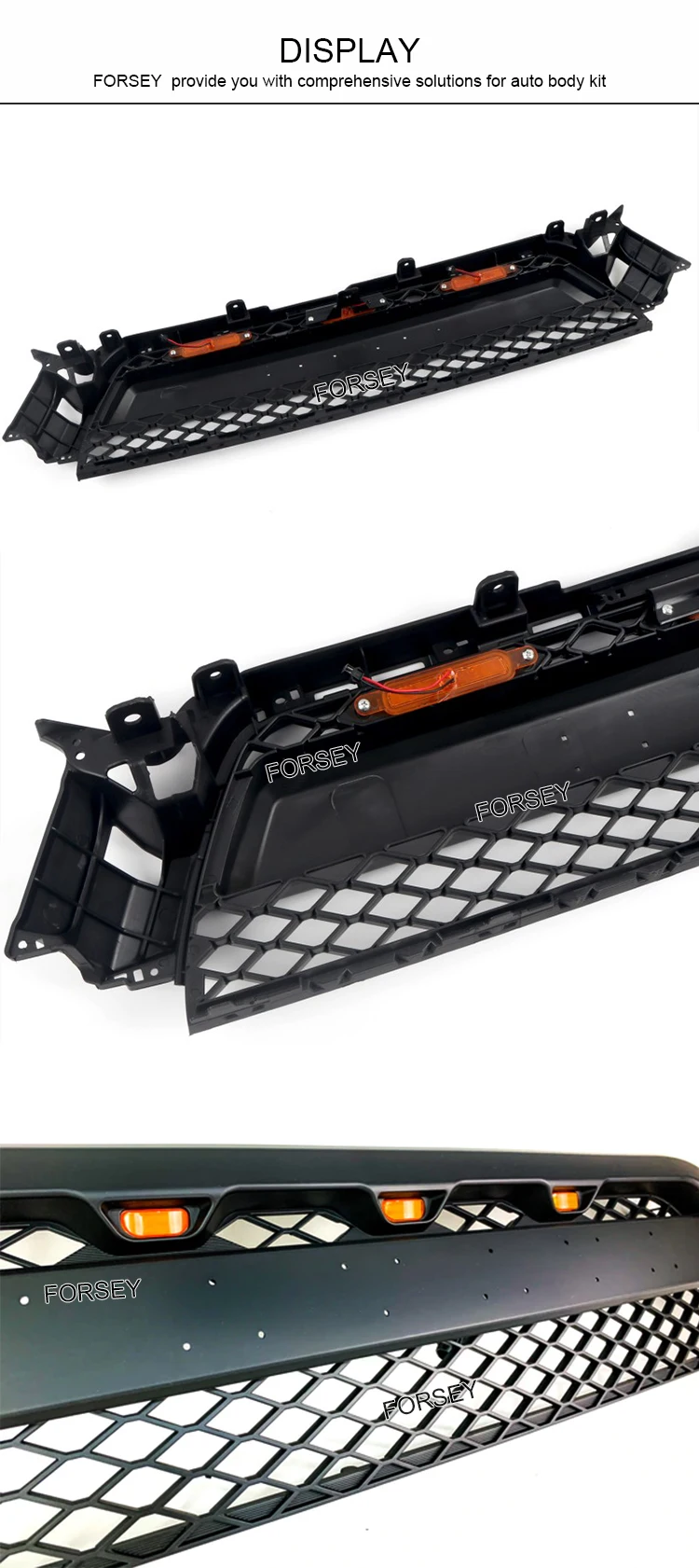 Car Front Grille Frame Replacements for 4Runner 2010 2011 2012 2013 T ...