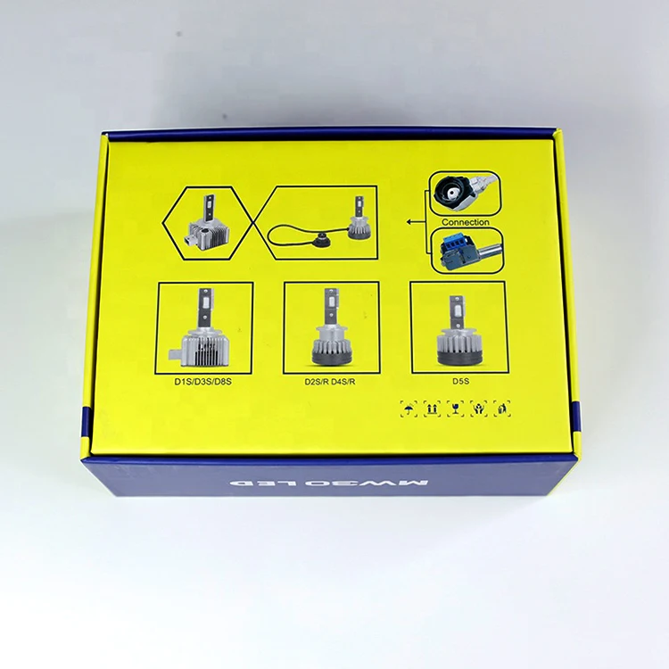 새로운 디자인 D 시리즈 M30 35W 6000K LED 자동차 헤드라이트 D1s D3s D5s D8s 모델 숨겨진 안정기 및 ...