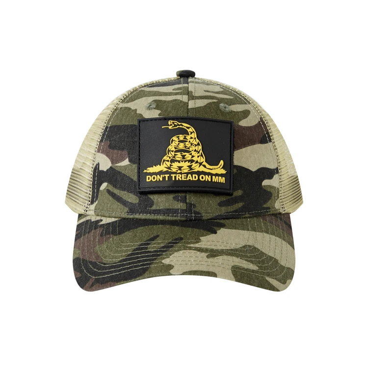 Custom Pvc Logo Baseball Cap Rubber Patch Trucker Mesh Caps Trucker Hat ...