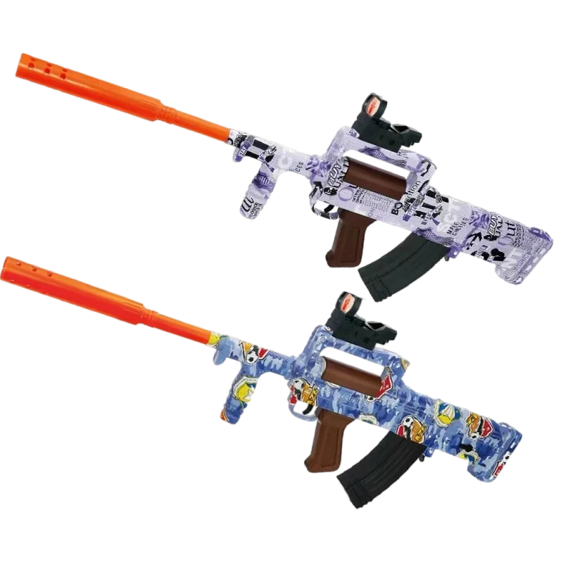 Rechargeable Electric Groza Gel Blaster Gun Kid Outdoor Shooting Game ...