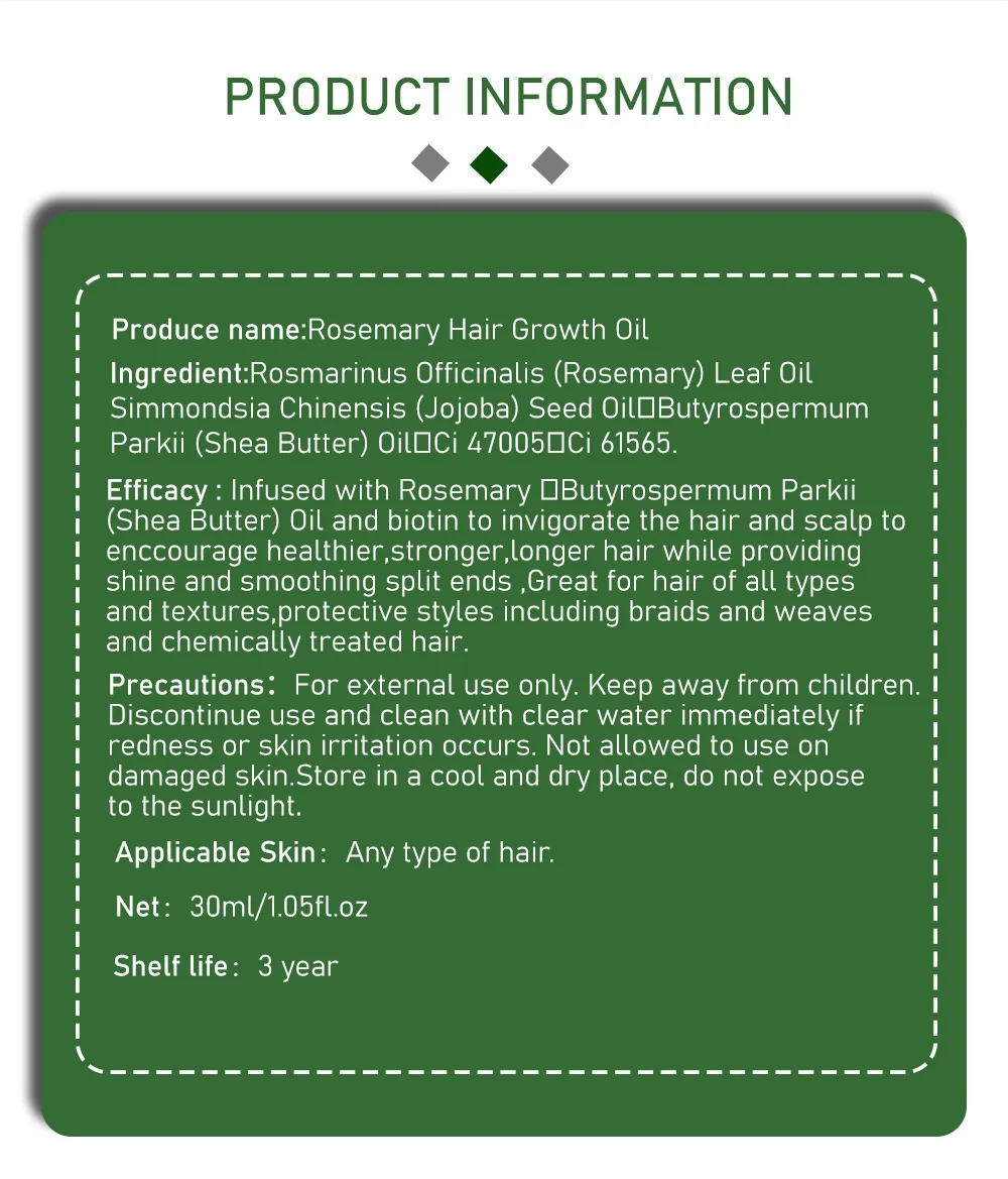 Oemsupports Customization Of Phyllanthus Emblica Hair Oil Pure Natural Herbal Essence Rosemary ...