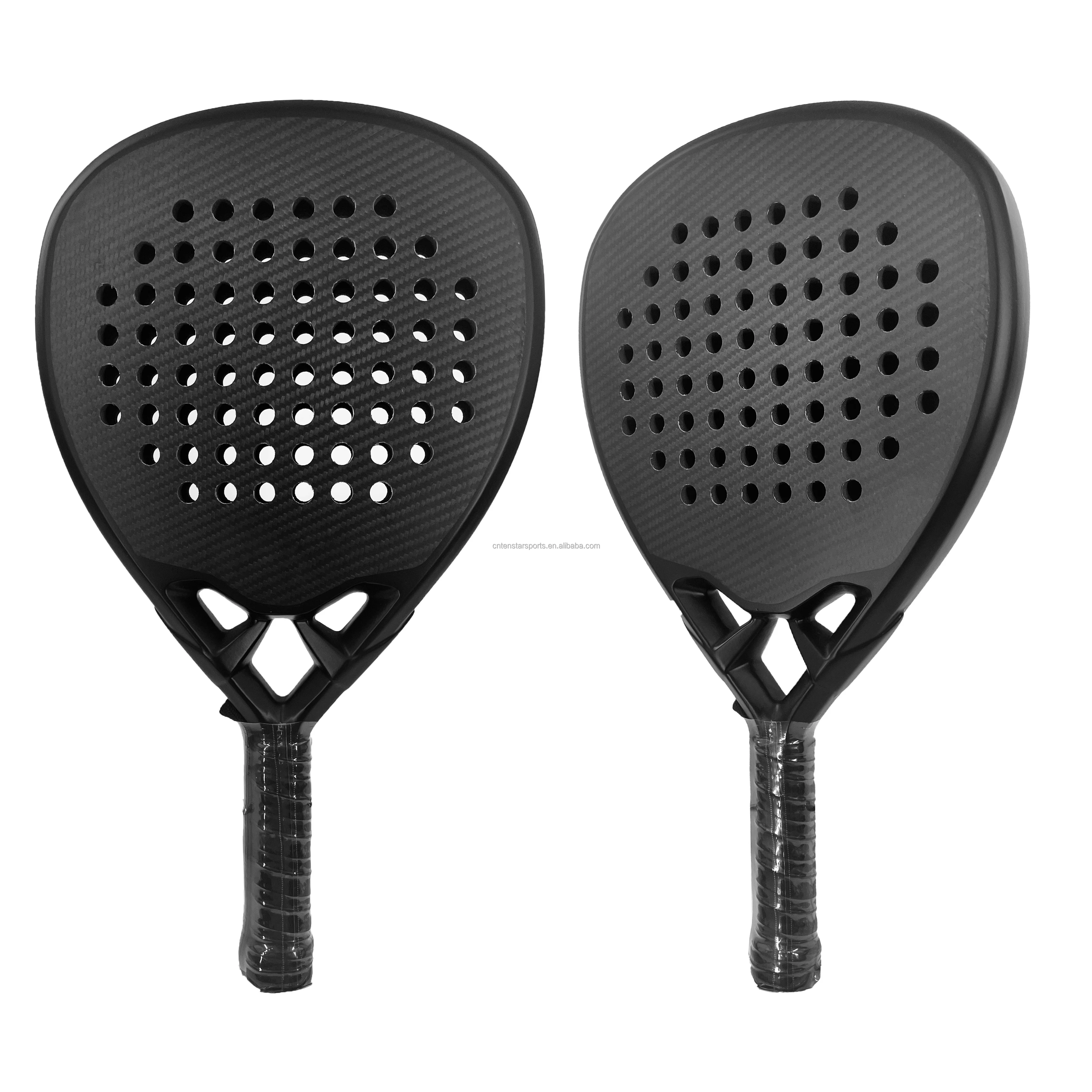 Custom Diamond Shape Tennis Paddle Racket Carbon Fiber Face with EVA ...