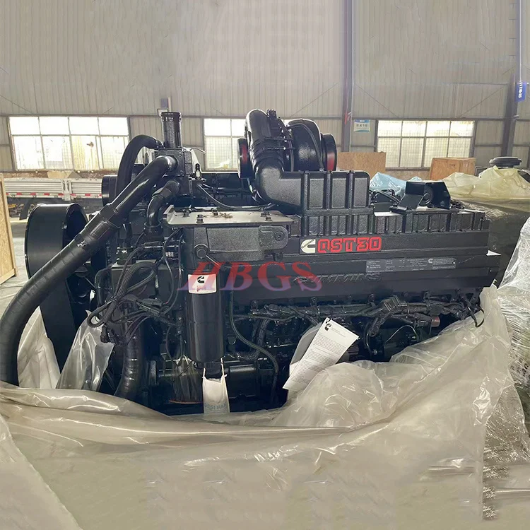 Original Qst30-c950 Engine Assembly Qst30 Diesel Engine For Cummins Excavator Construction ...