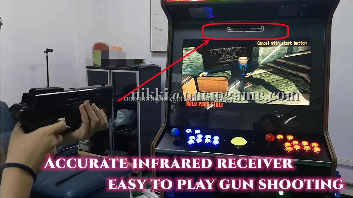 Ultimate PC Base Light Gun Upright Arcade Shooting Game Machine