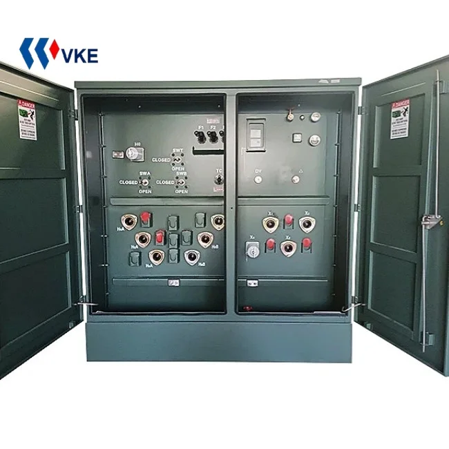 ANSI/IEEE Standard Three Phase Dead Front Loop Feed 34.5kV to 480V/277V ...