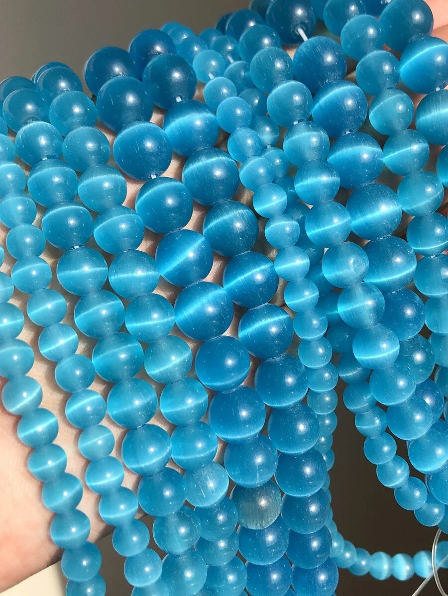 1strand Cat Eye Bead Diy Jewelry Accessory - Buy 1strand Cat Eye Bead ...