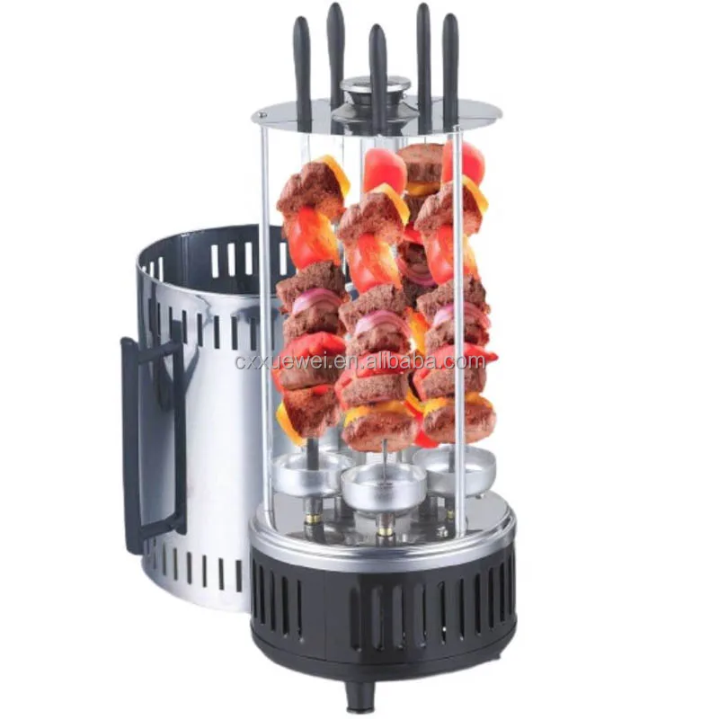 Multi-function Vertical Rotisserie Oven 1100w,Electric Grill Smokeless ...