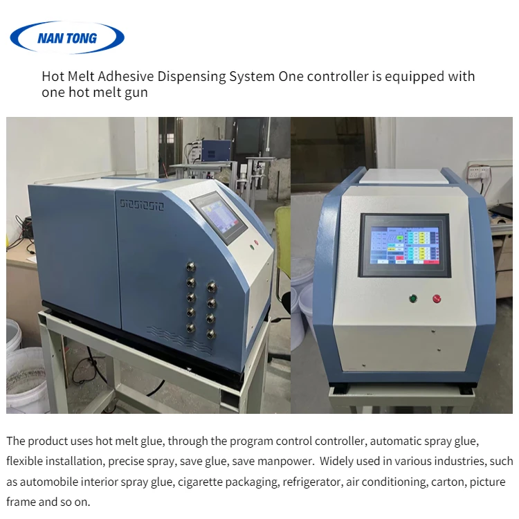 Program-controlled Automatic Hot Melt Glue Spraying System