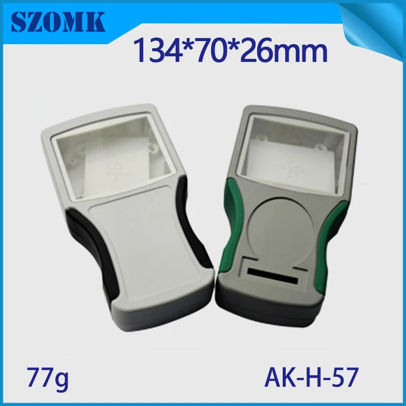 SZOMK ABS Handheld Instrument Battery Case - Portable & Durable