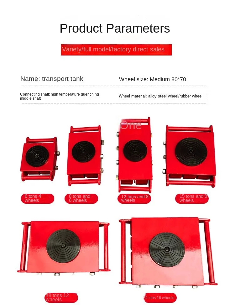 8 Wheels Cargo Pallet Moving Skate Transport Roller - Buy Cargo Pallet ...