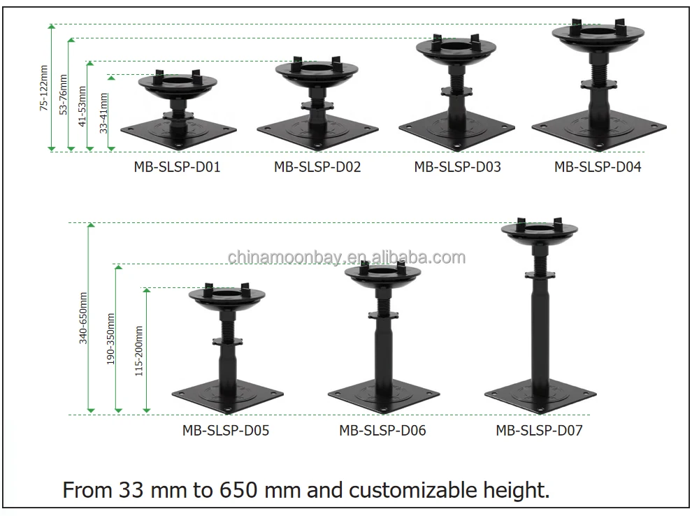 Adjustable Steel Floor Pedestal Steel Pedestal - Buy Steel Pedestal ...