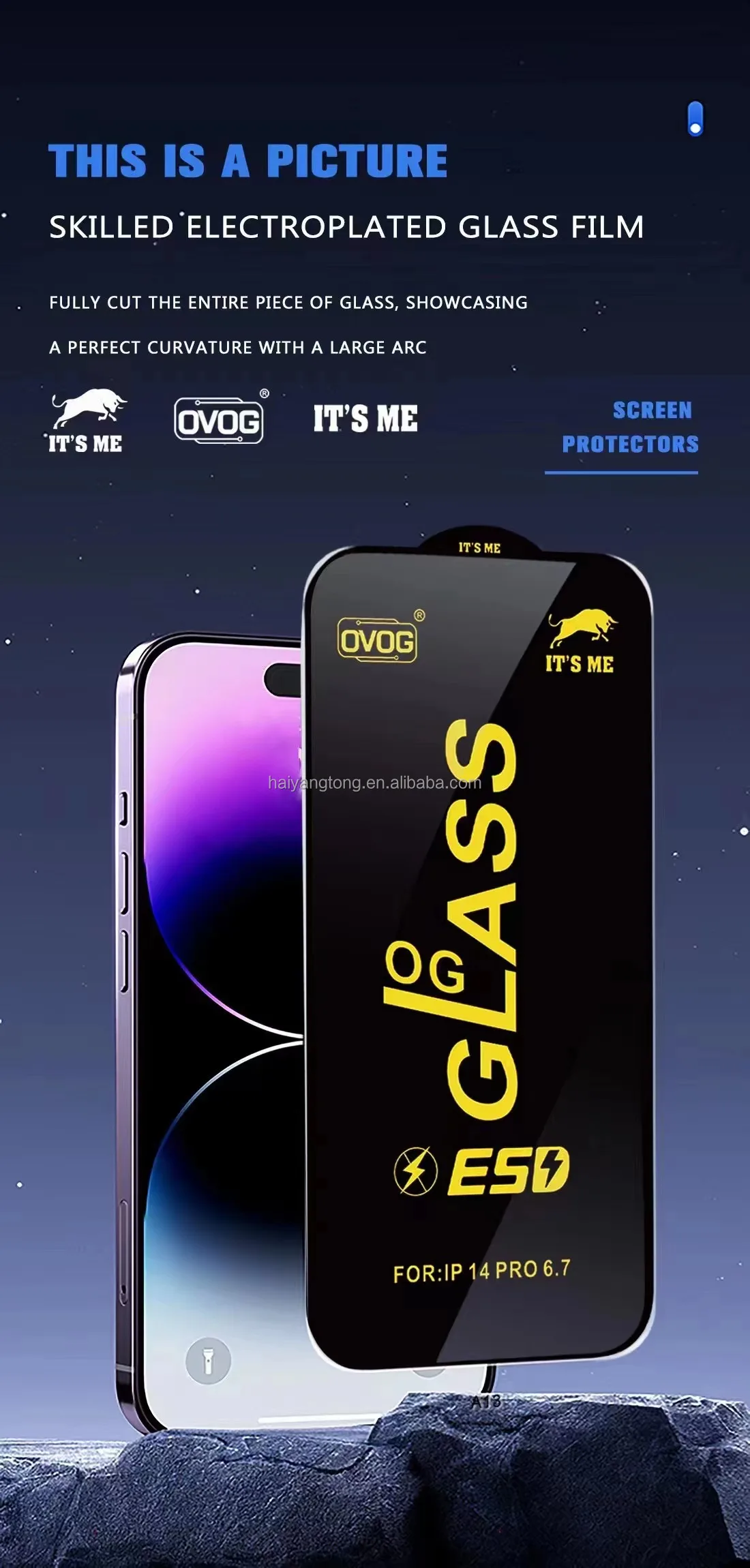 OG IT’S ME ESD Screen Protector - Premium Tempered Glass