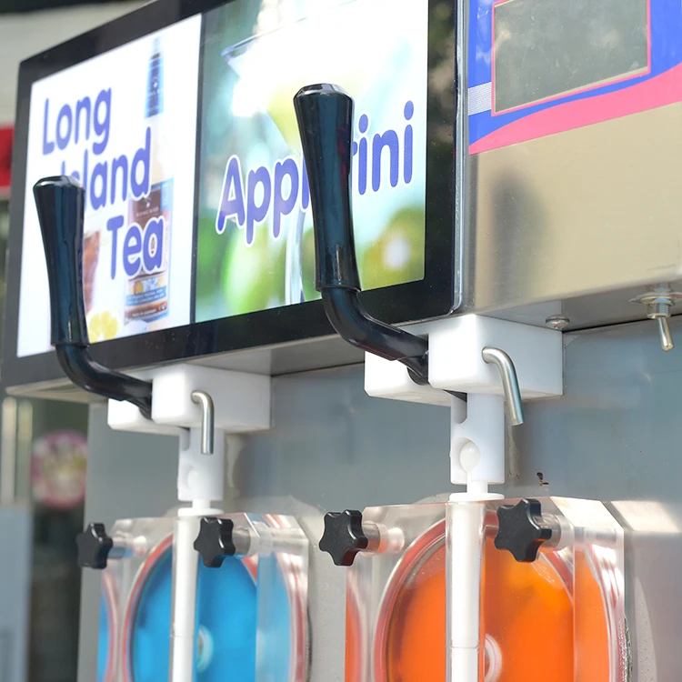 Kolice Frozen Drink Juice Machine Milk Shake Frozen Yogurt Slush Slushy ...