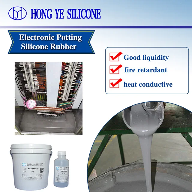 Fire Resistant Potting Compound Insulation Wide Temperature Electronic ...