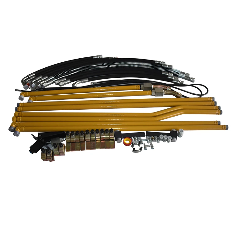 5 Way Hydraulic Piping Kit for PC35 PC75 PC200 Excavators Hydraulic ...