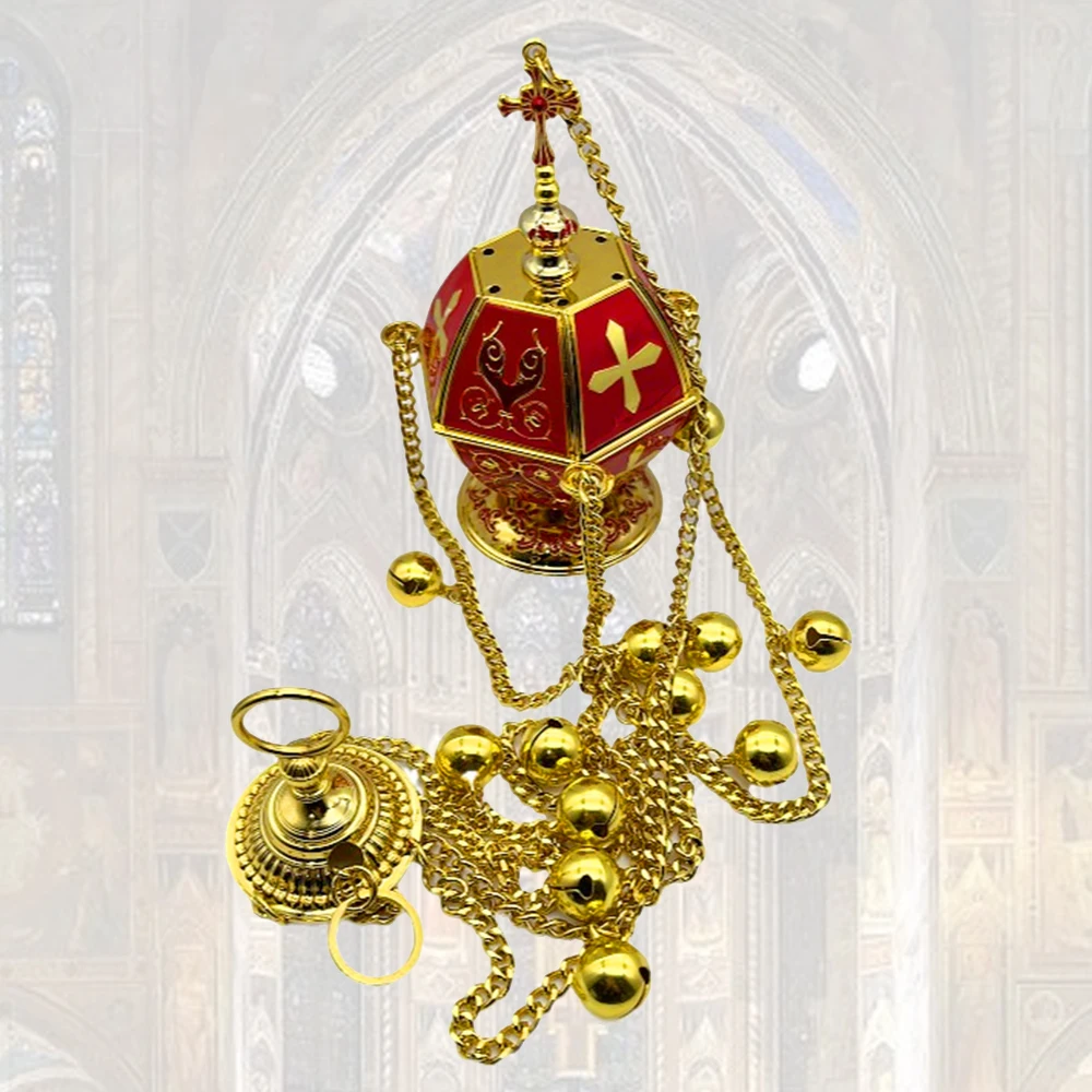 Greek Orthodox Incense Burner - Catholic & Religious Decor