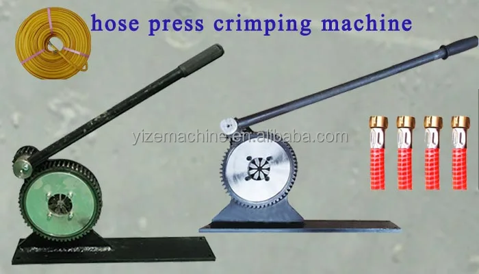 Manual Hydraulic Pipe Crimper - Pressure Hose Squeezing Machine