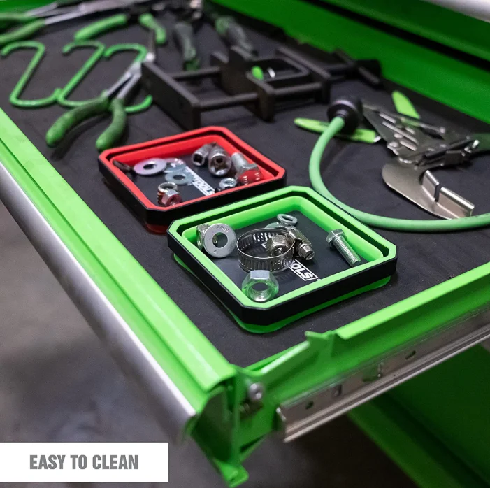 4 Pack Flexible Neodymium Collapsible Magnetic Trays Abs Silicone ...