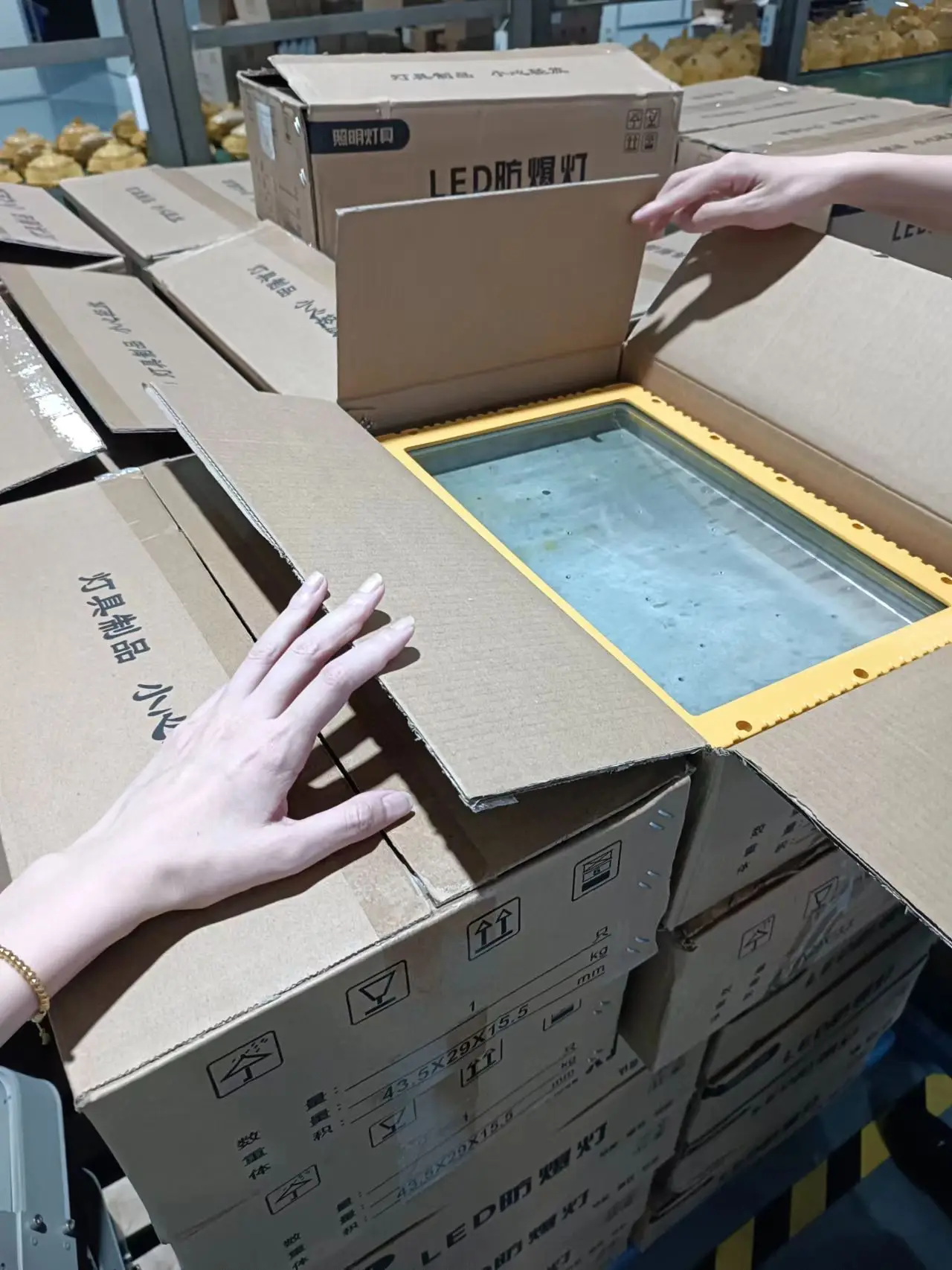 Fire Safety Exit Indication Evacuation Sign Light Left And Right Two ...