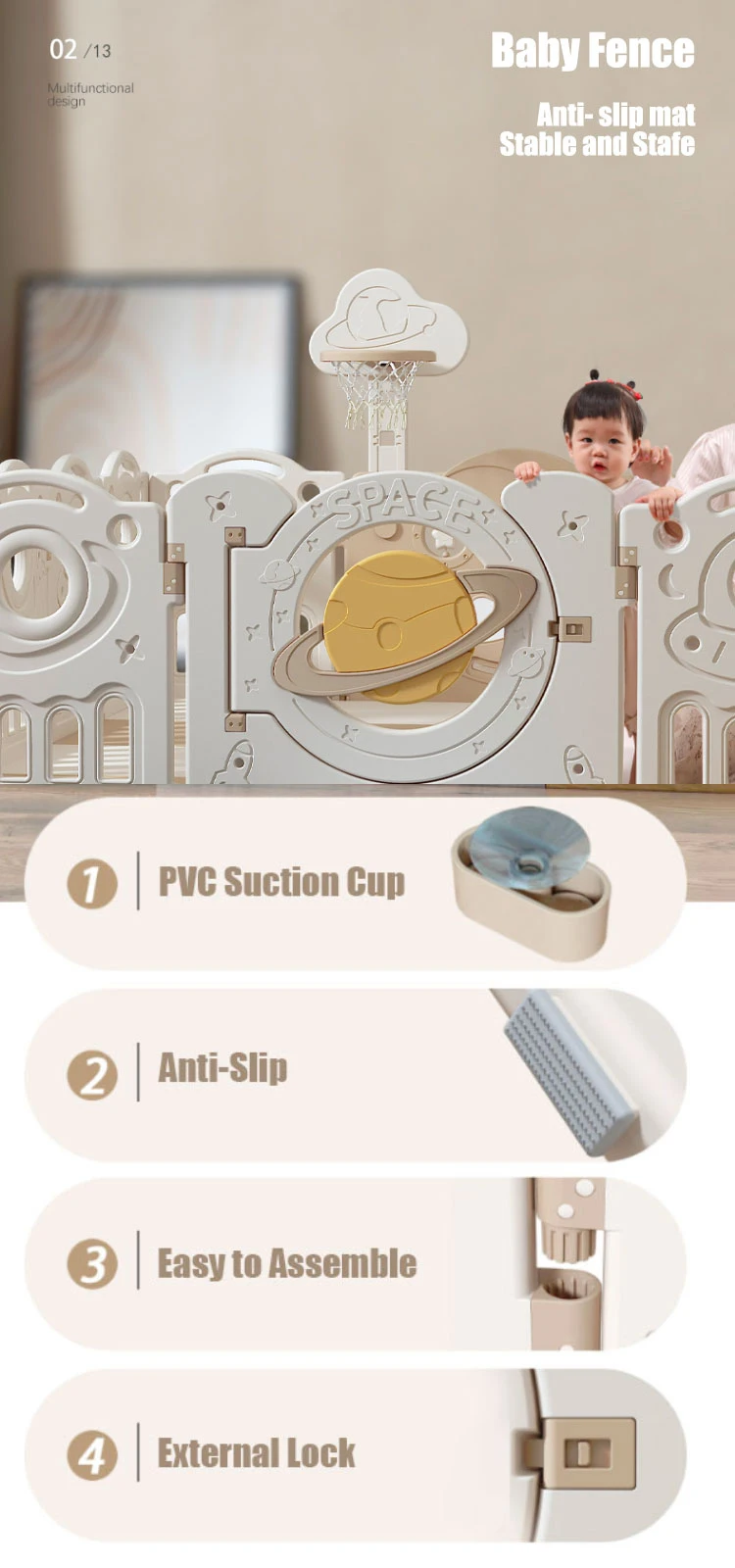 Colorful Playpens - Safe and Fun Baby Fencing Solutions