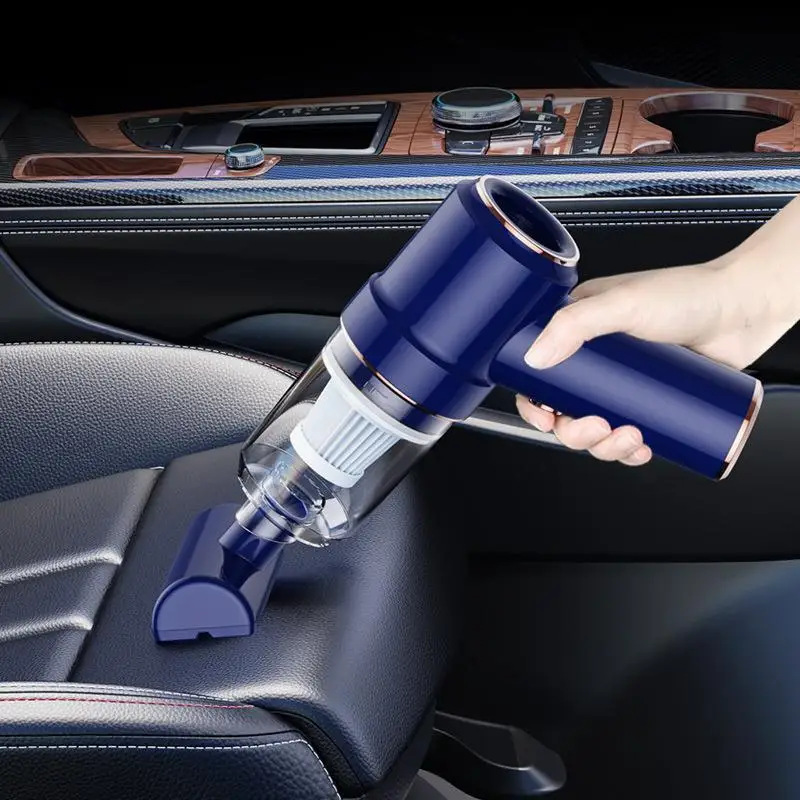 Cordless Car Vacuum Cleaner Mini Portable Car Dry Wet Vacuum Cleaner ...