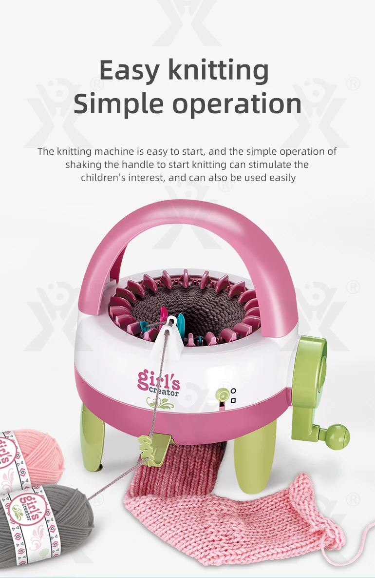 Chengji Girls Creator Handmade Crochet Braiding Loom