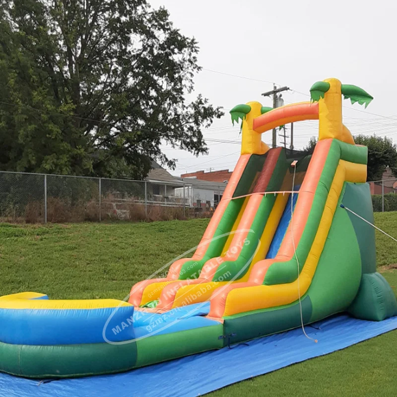 Wholesale Waterslide Inflatable Pool Slide Wave Inflatable Water Slide ...