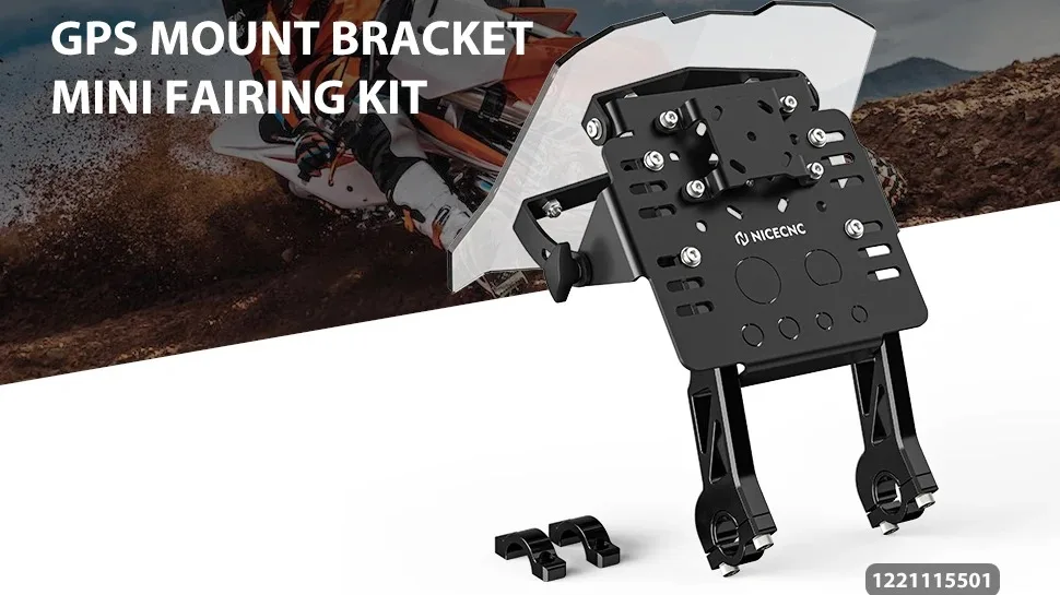 Nicecnc Gps Mount Bracket Mini Fairing Set For Hus Qvarna Tc Te Fc Fe ...