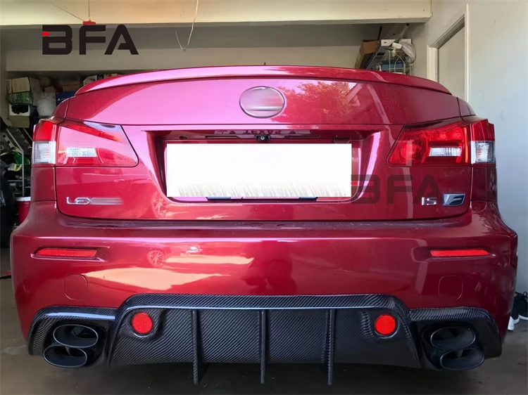For 06-12 Lexus Is250 Is300 Is350 Isf Upgraded WD-style Carbon Fiber ...