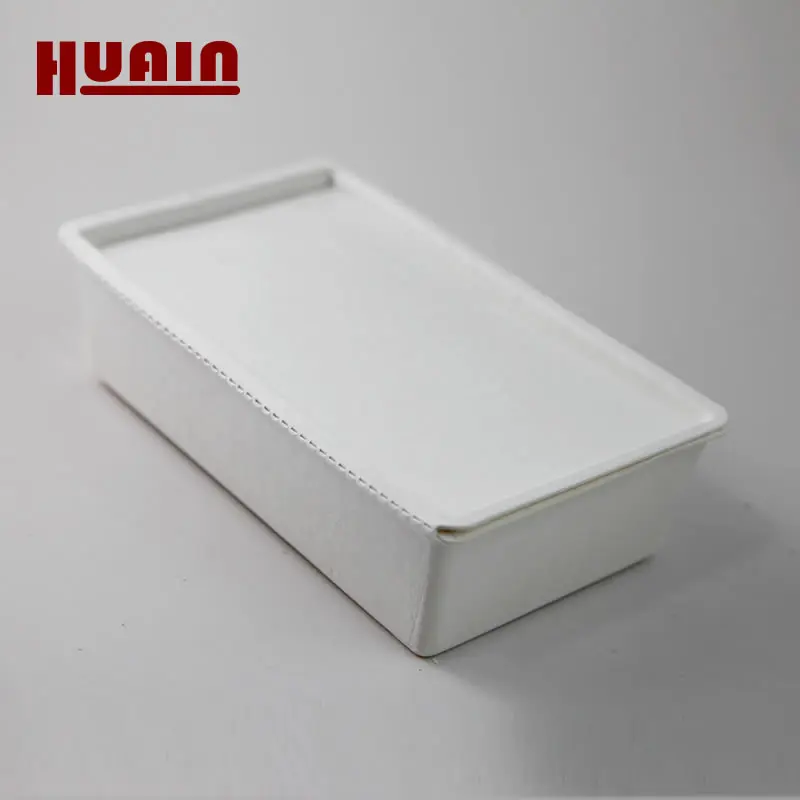Eco Packaging Rectangular Box Sugarcane Pulp Molded Paper Box 18*10*4.5 ...