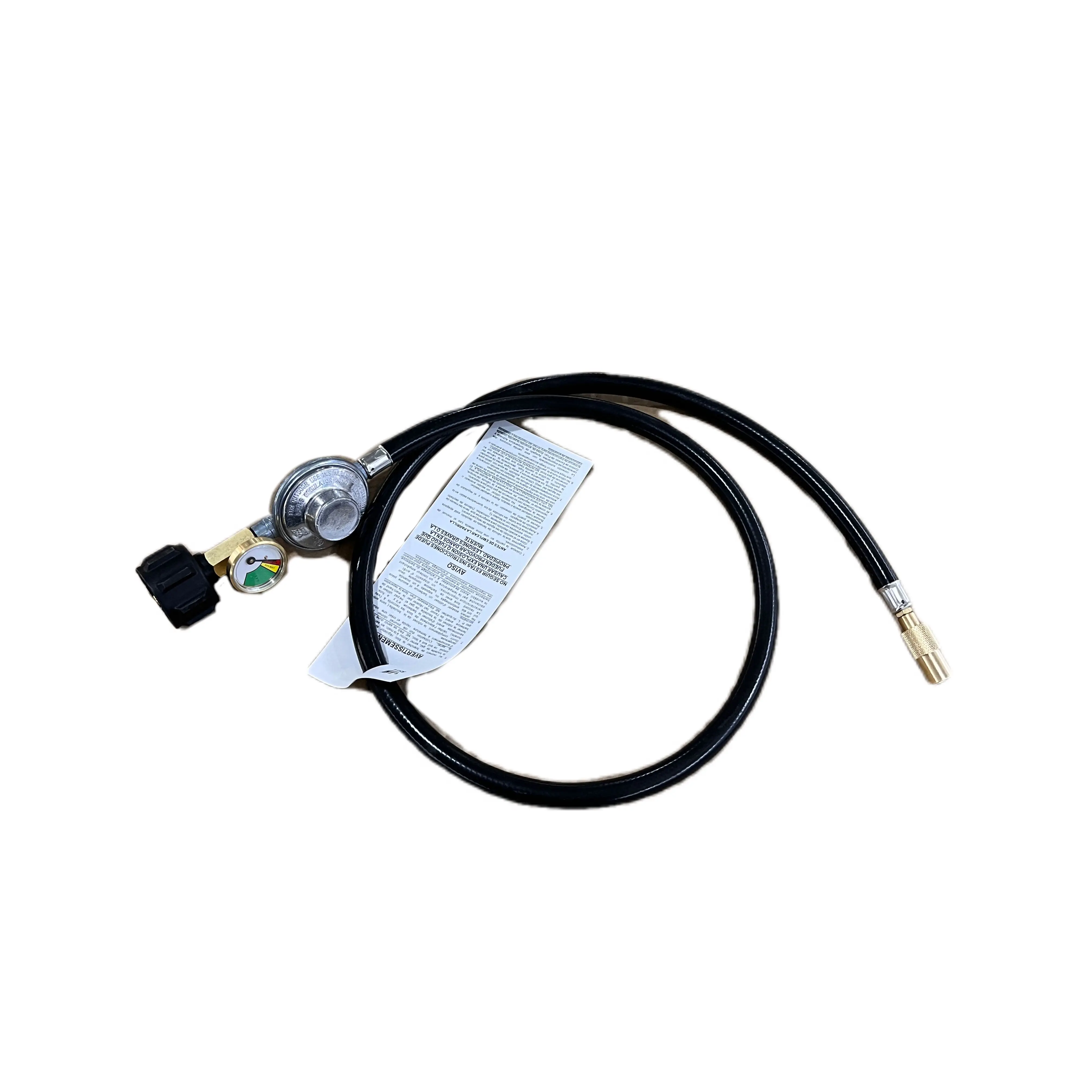 KSUN Low Pressure LPG Gas Regulator with Gauge CSA Approved Motorized ...