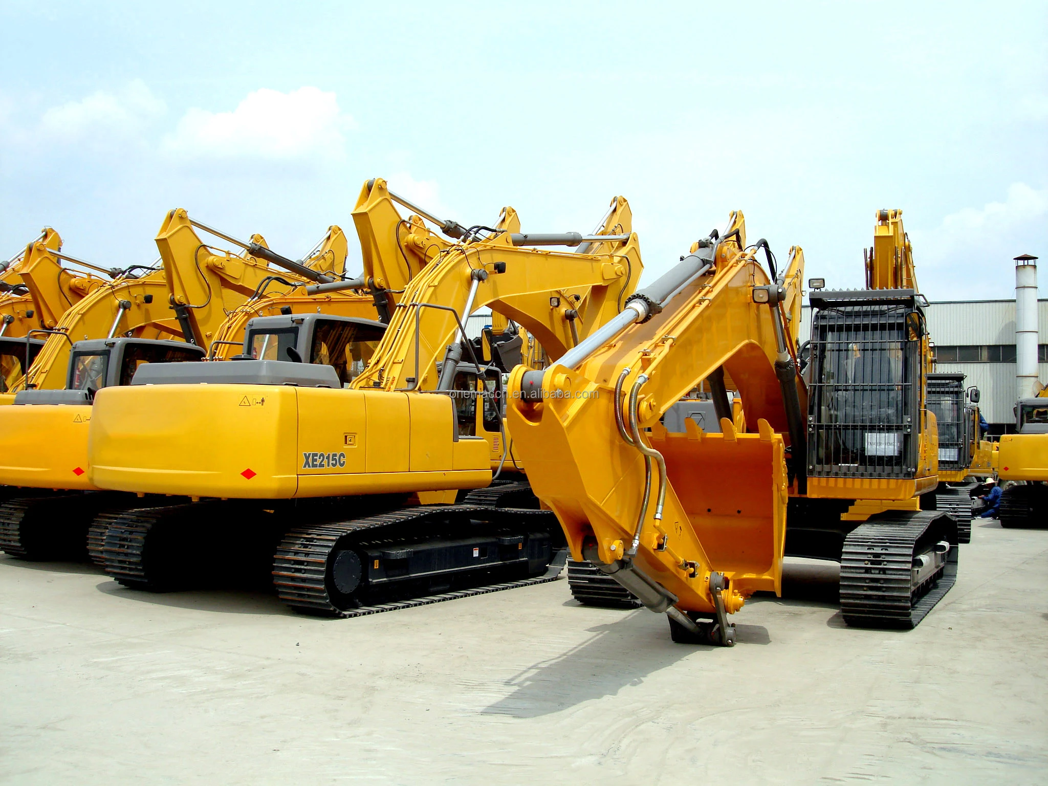 China 21700kg Hydraulic Excavator XE215C - High Power