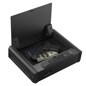 Quick Access Gun Safe Box With Fingerprint & Digital Keypad,Handgun ...