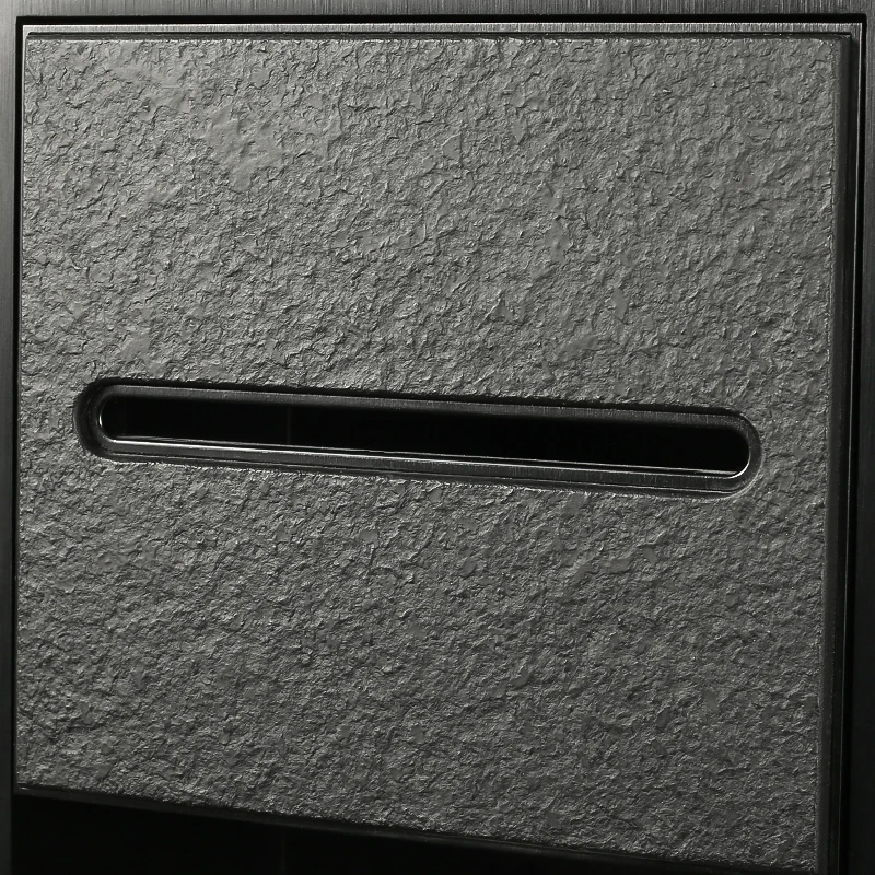 Luxury Single Layer Firestone Recessed Tissue Box Durable Bathroom ...