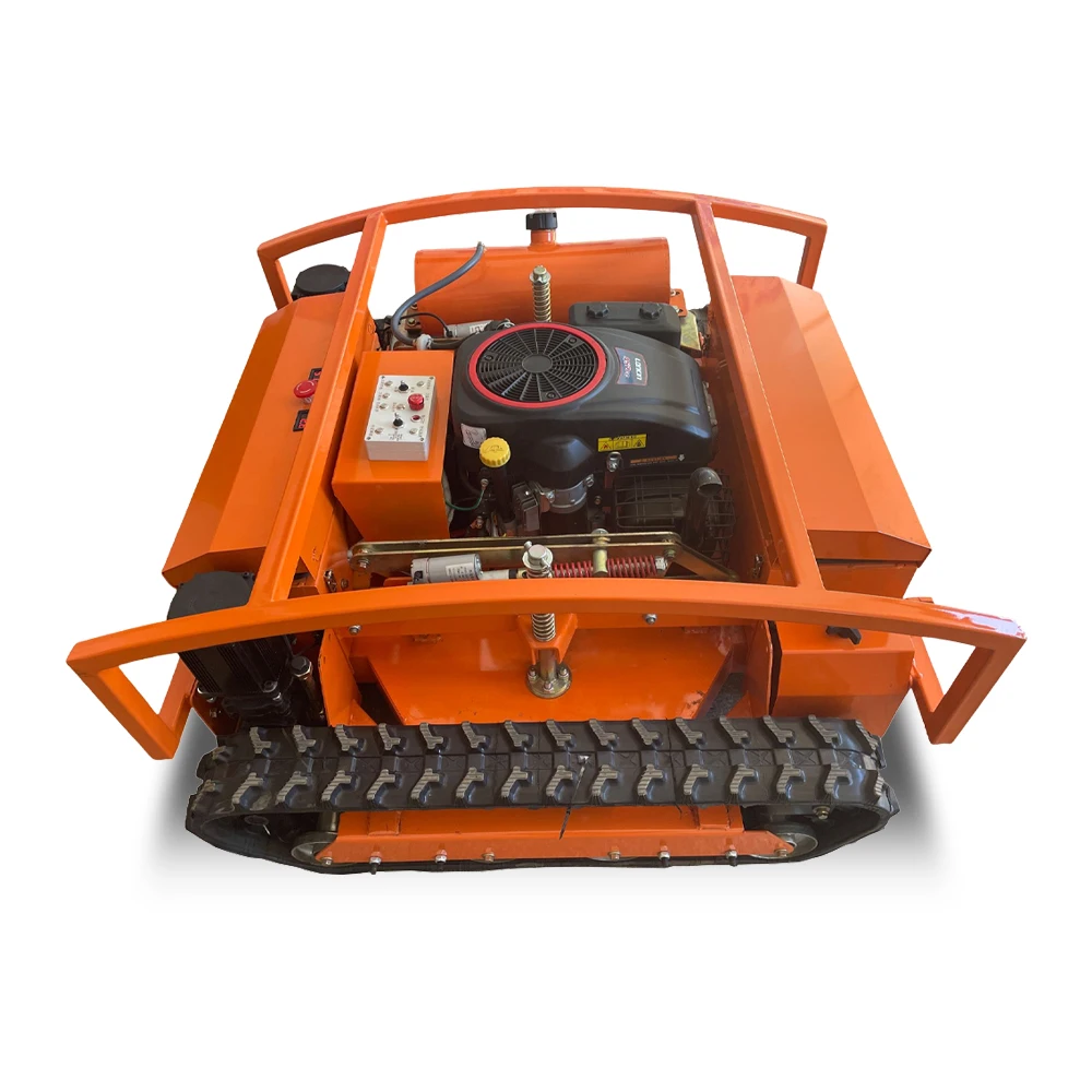 Crawler Lawn Mower Self Propelled Remote Control Garden Grass Cutting ...
