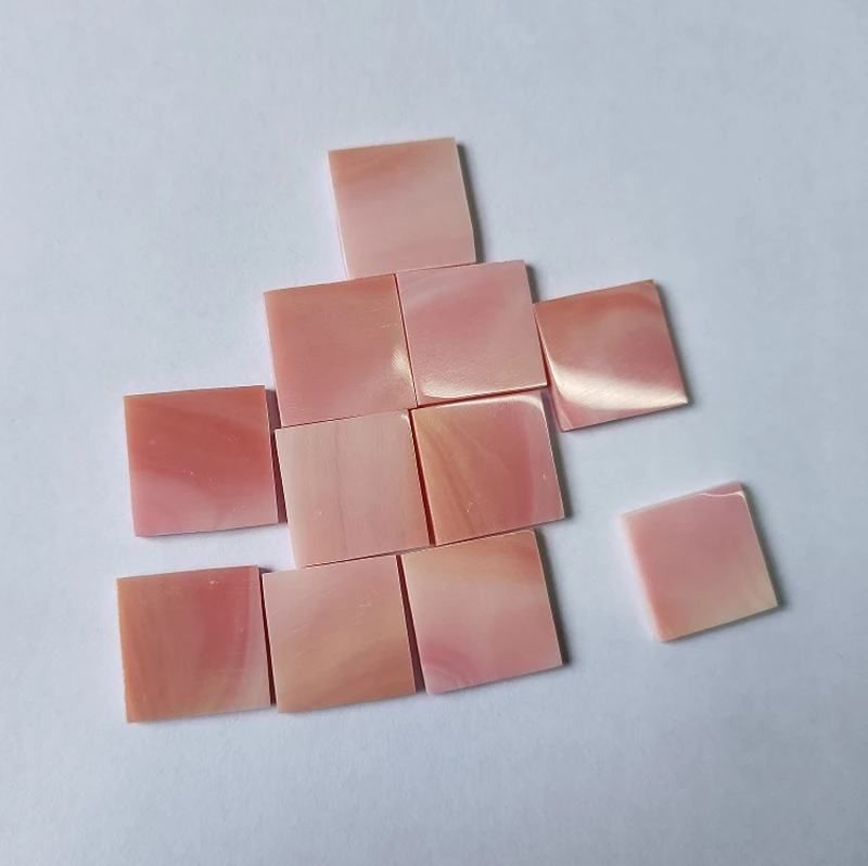 Luxury Pink Conch Snail Seashell Inlay for Jewelry Craft